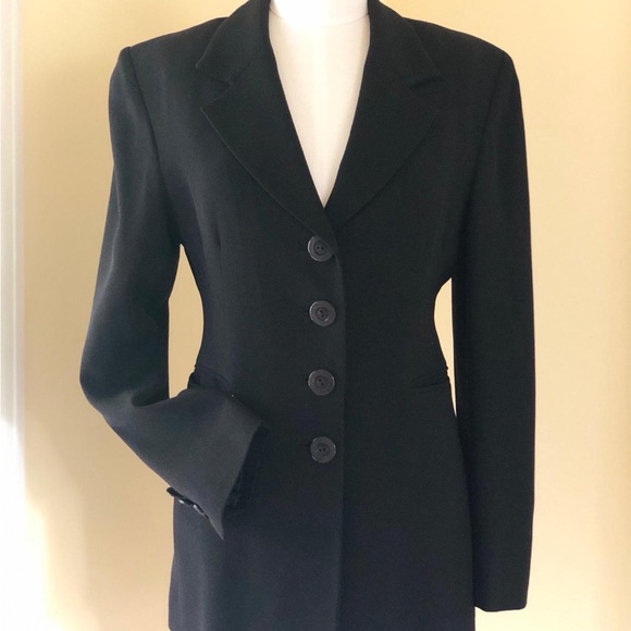 Jean Pascal | Jackets & Coats | Classic Black Womens Suit Jacket | Poshmark
